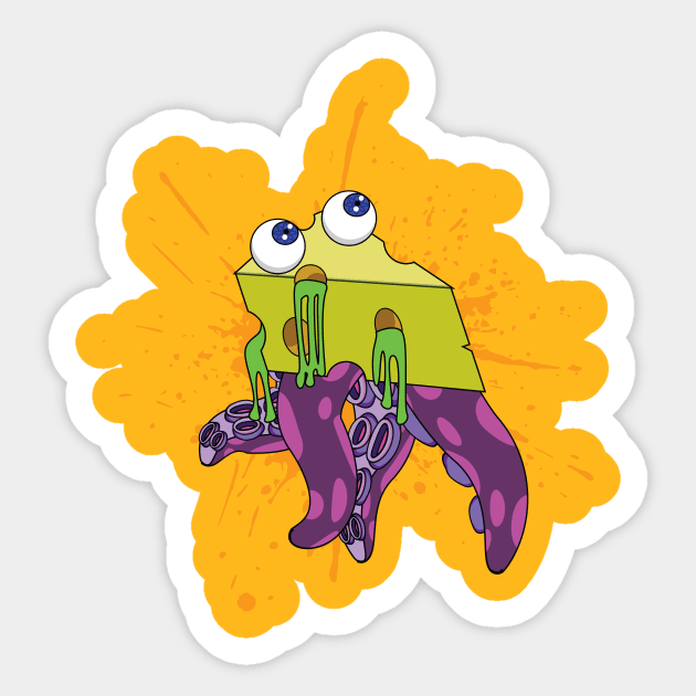 Stinky Cheese Stinky Sticker Teepublic